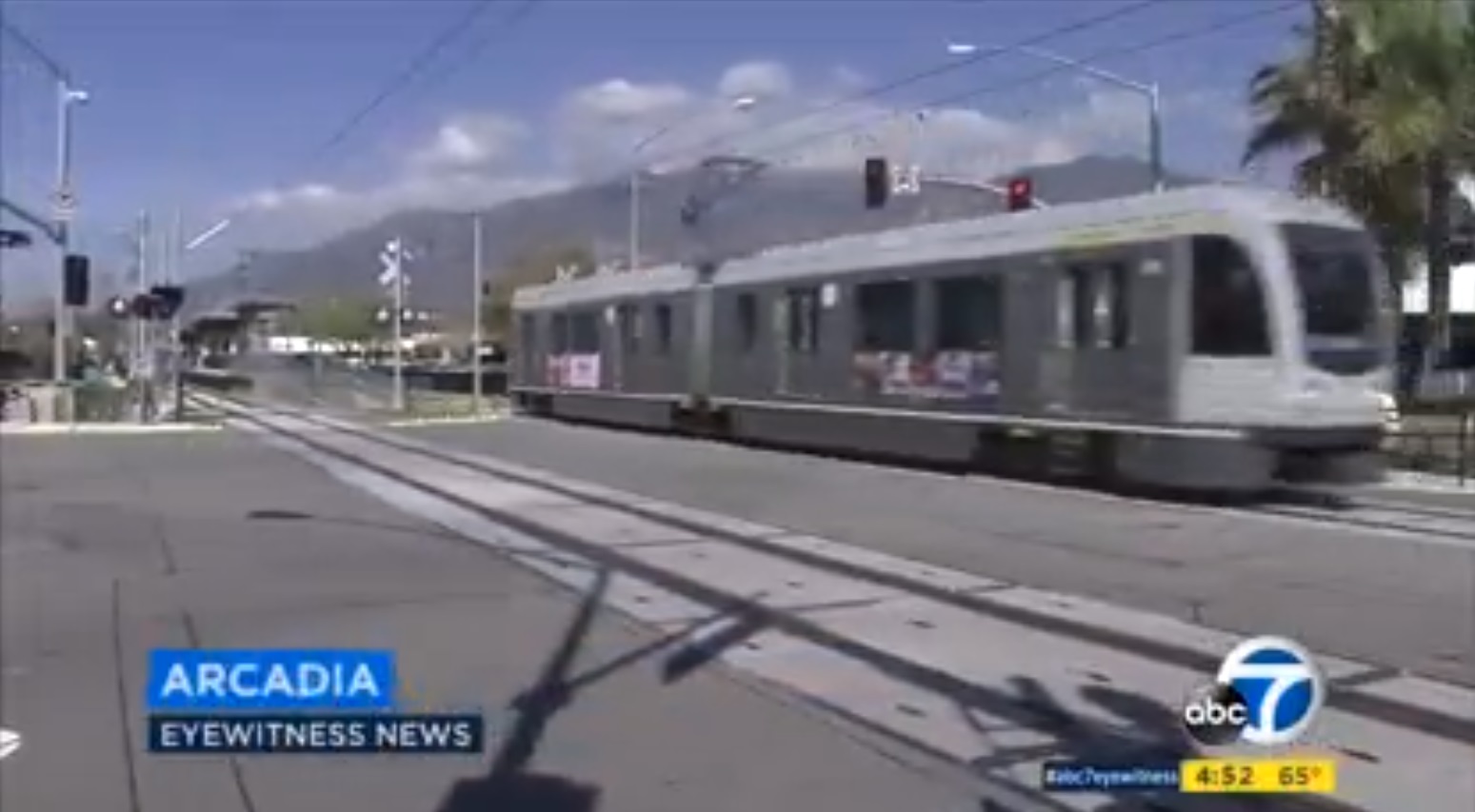 VIDEO: Trains on Metro Gold Line Extension to Start in March - ABC 7 ...