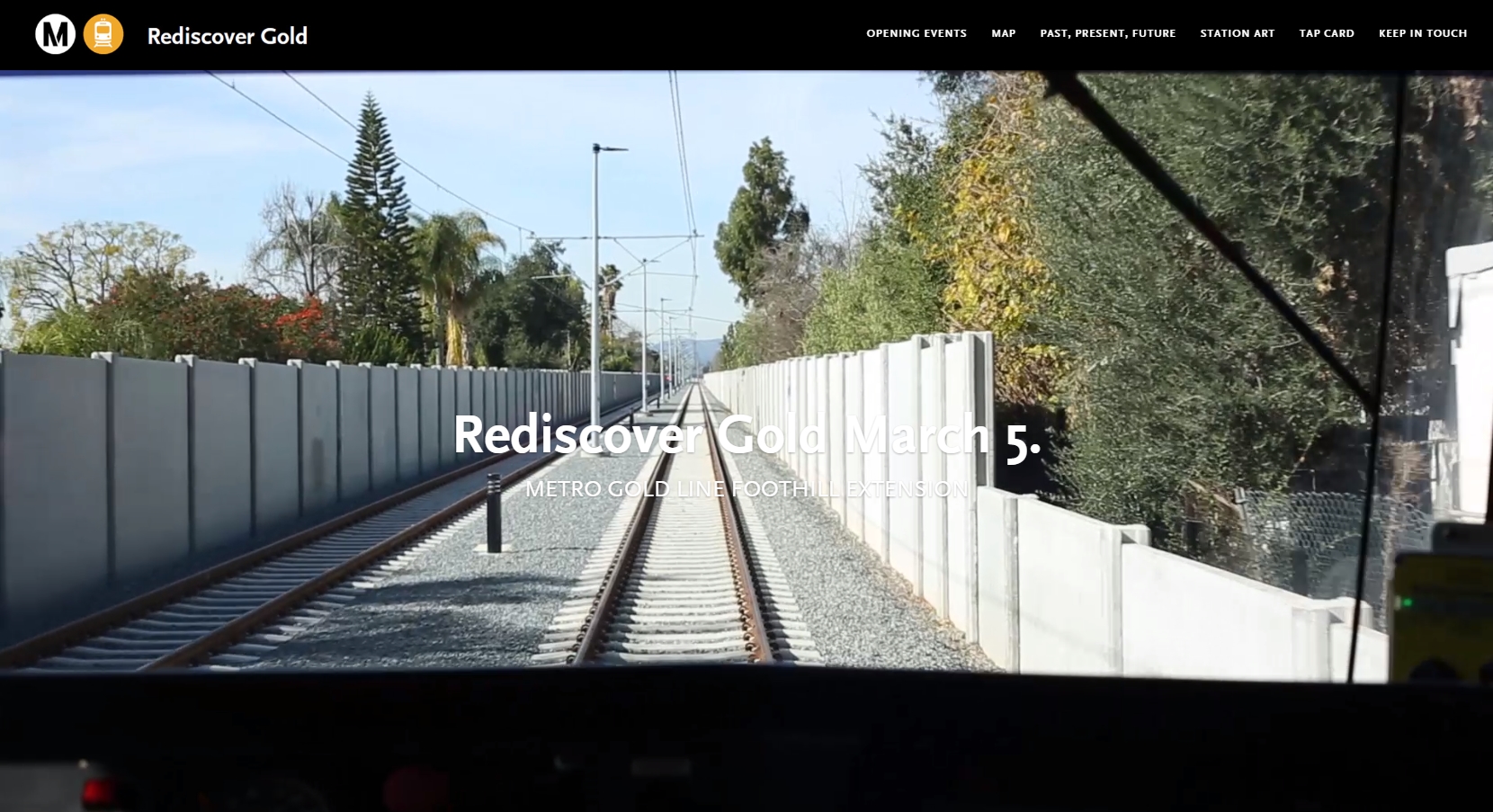 Metro Launches Dedicated Foothill Gold Line Website - I Will Ride BlogI ...
