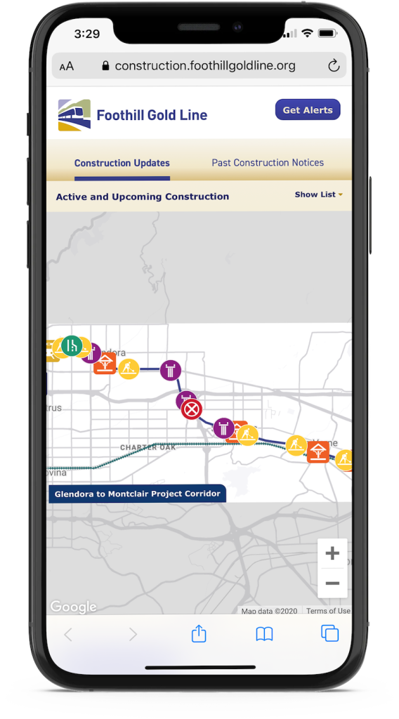ANNOUNCEMENT: New Interactive Construction Map Webpage Now Available ...