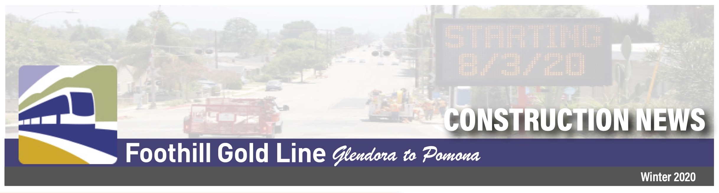 Now Available: Winter 2020 Foothill Gold Line Project Newsletter - I ...
